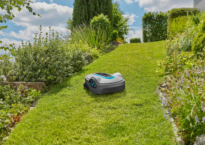 GARDENA Robot Mower - The intelligent Robot Lawnmower SILENO – Gardena